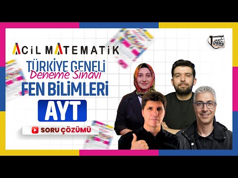 Fen Bilimleri Testi  I Acil Yayınları AYT Türkiye Geneli I Nisan 2026