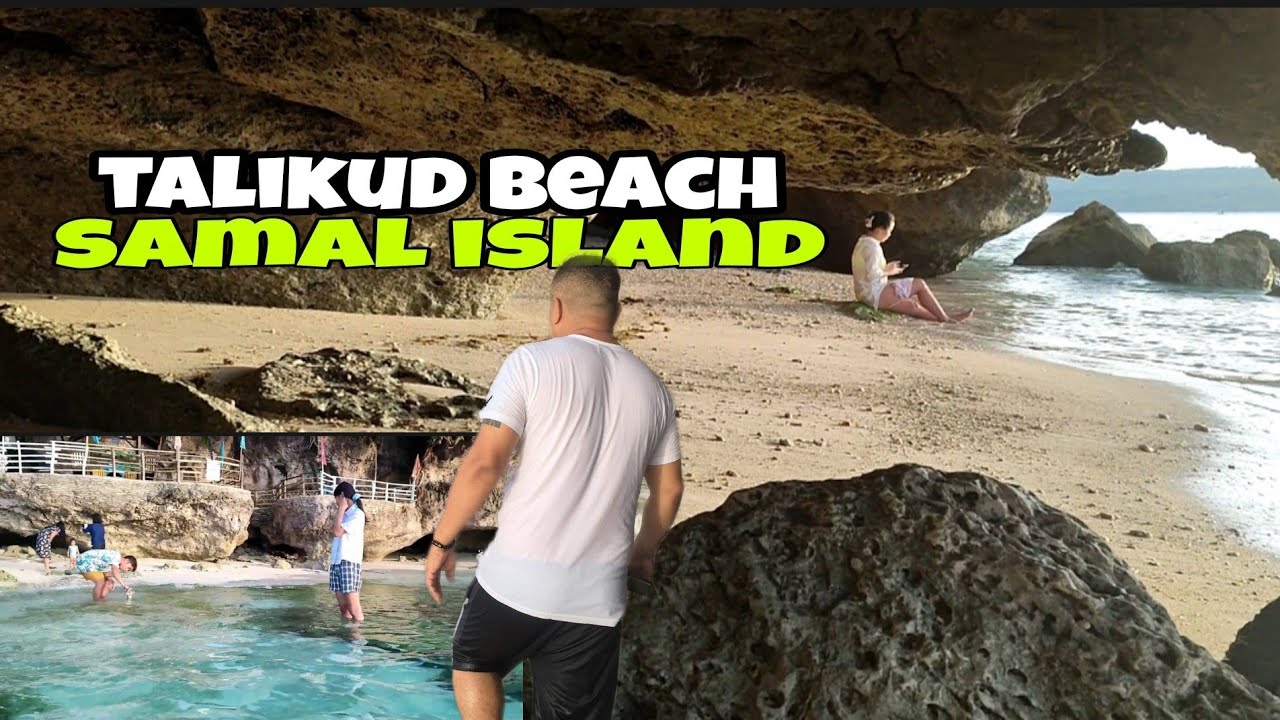 Isa Sa Pinakamagandang Beach Sa Samal Island. Talikud Beach | Ang Linis ...
