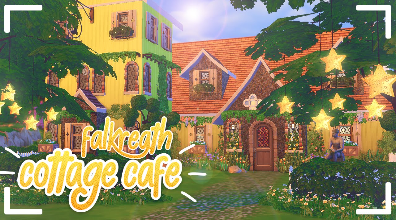 Sims 4: Falkreath Cottage Cafe | Speed Build |CC - YouTube