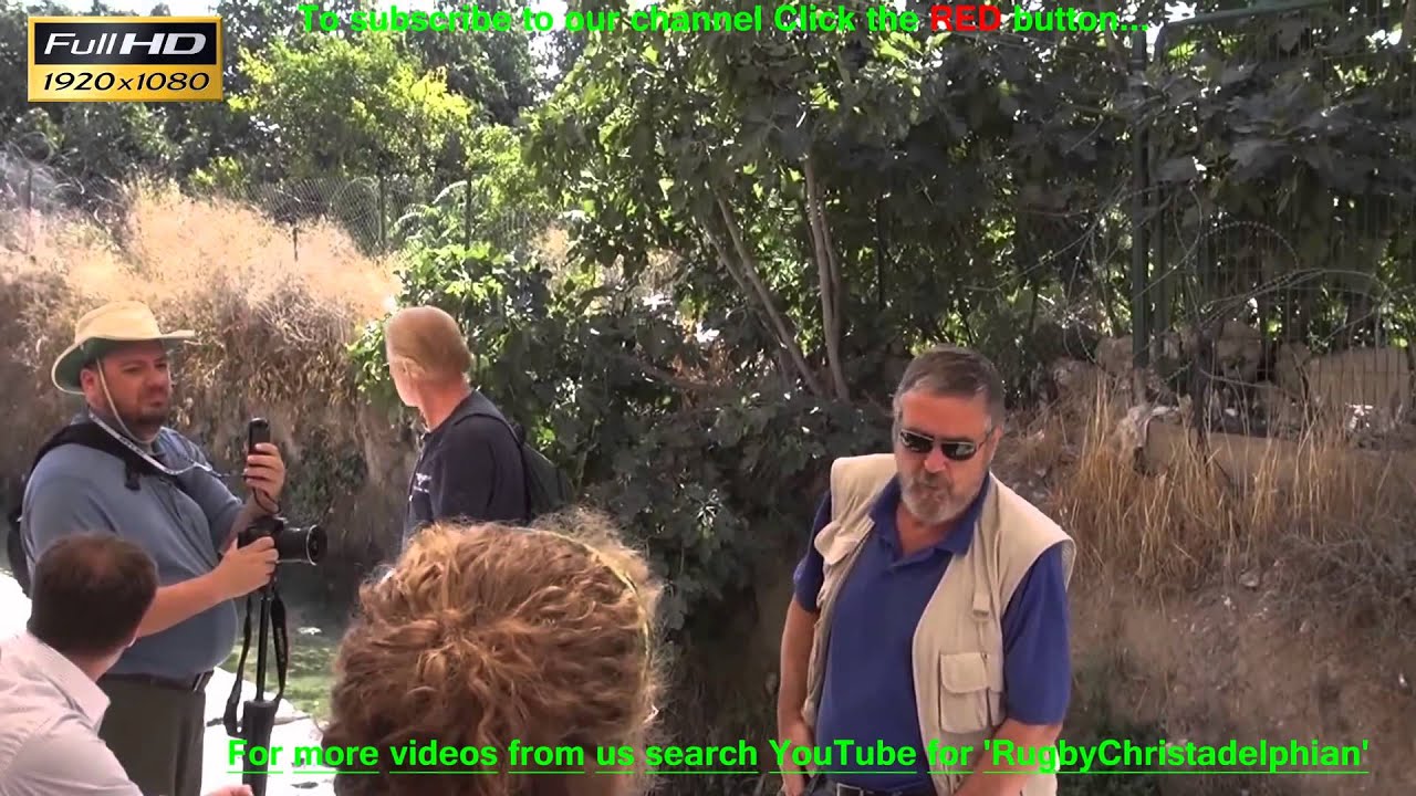 Dr Leen Ritmeyer speaks at Pool of Siloam Christadelphians - YouTube