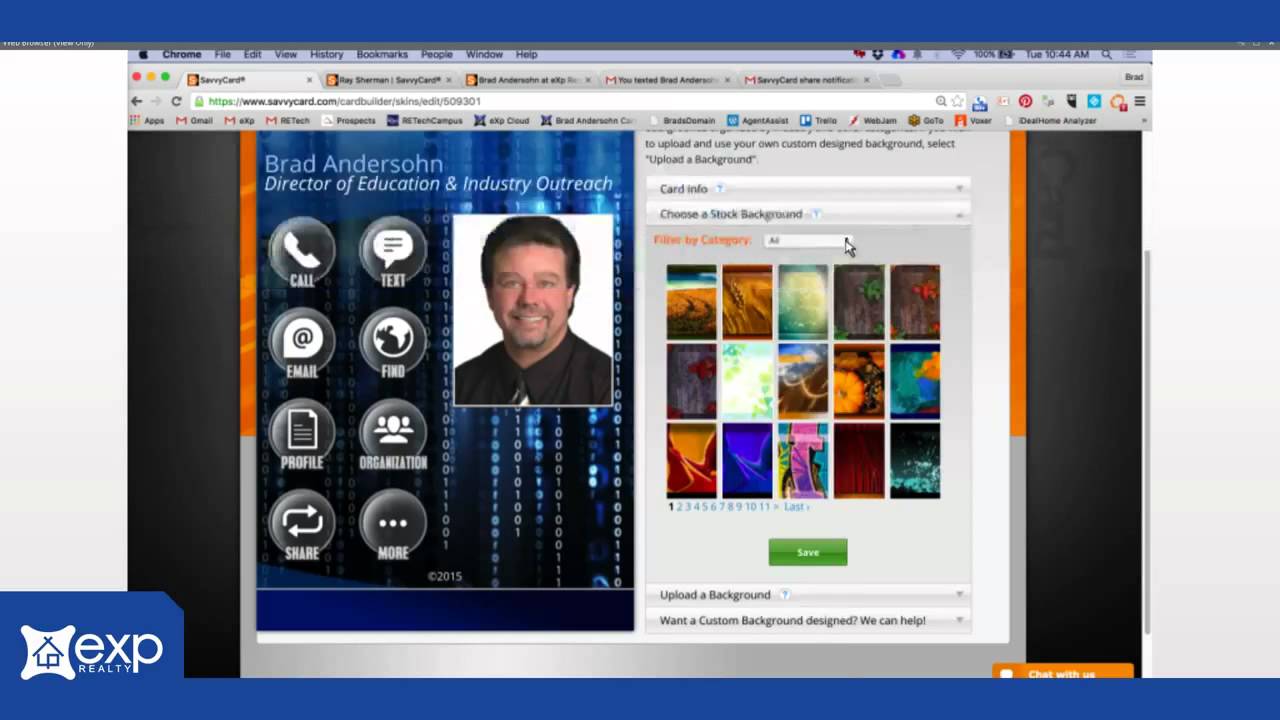 How To Create a Savvy Card for Mobile - YouTube