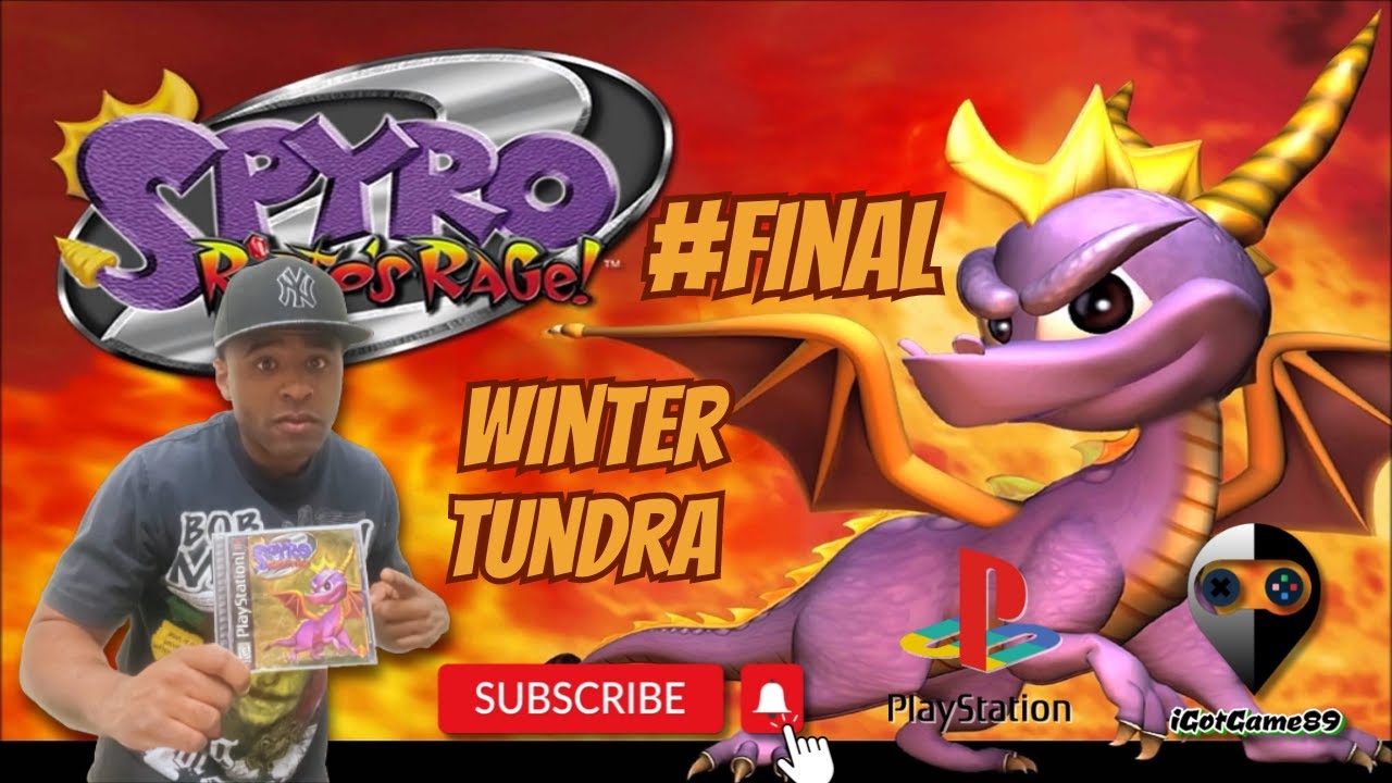 Let's Play Spyro 2' Ripto's Rage! (PS1) Walkthrough FINAL: Winter ...
