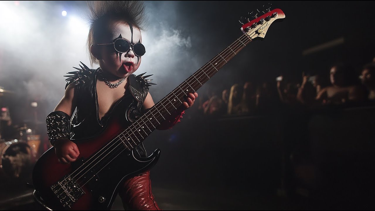 Tiny Titans | Baby Rock Band | Cinematic Music Video | #rocksong # ...