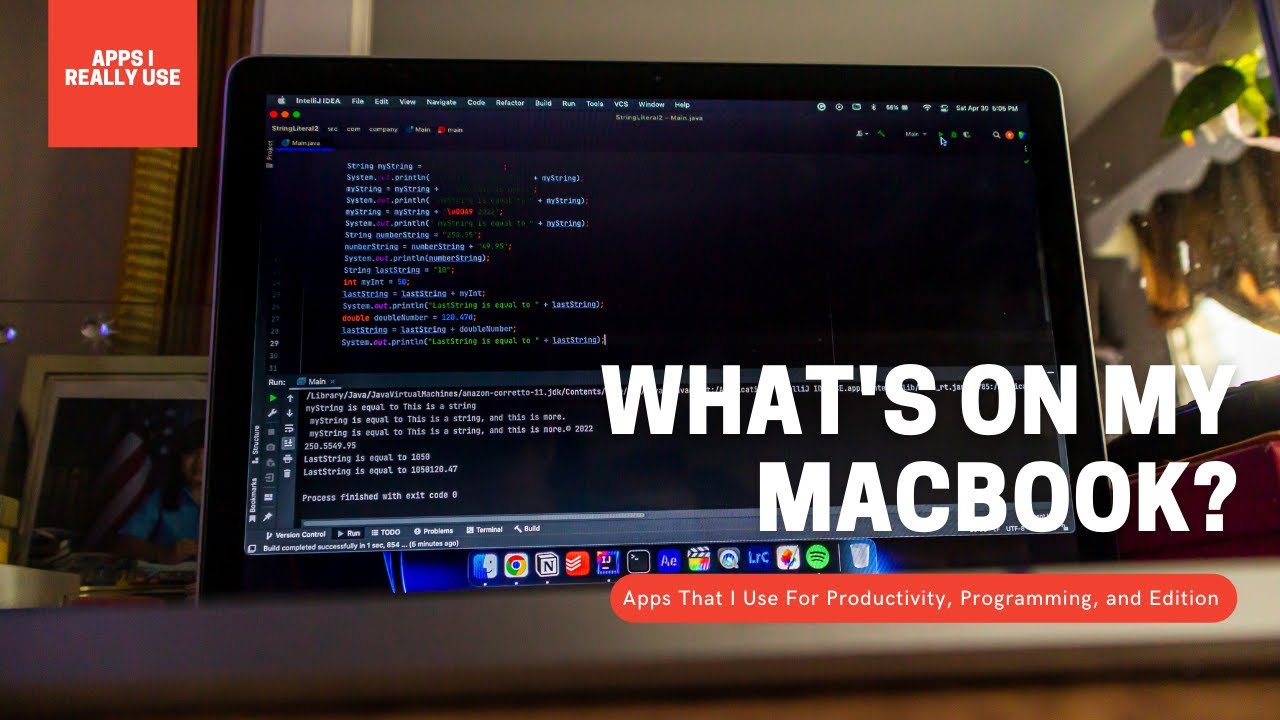 What's On My Macbook - Apps for Productivity, Edition, and Programming ...