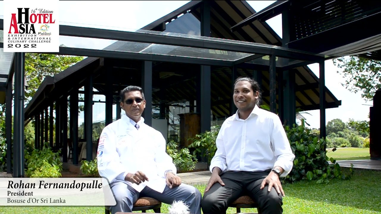 Chef Rohan Fernandopulle - President , Bosuse d'Or Sri Lanka. - YouTube