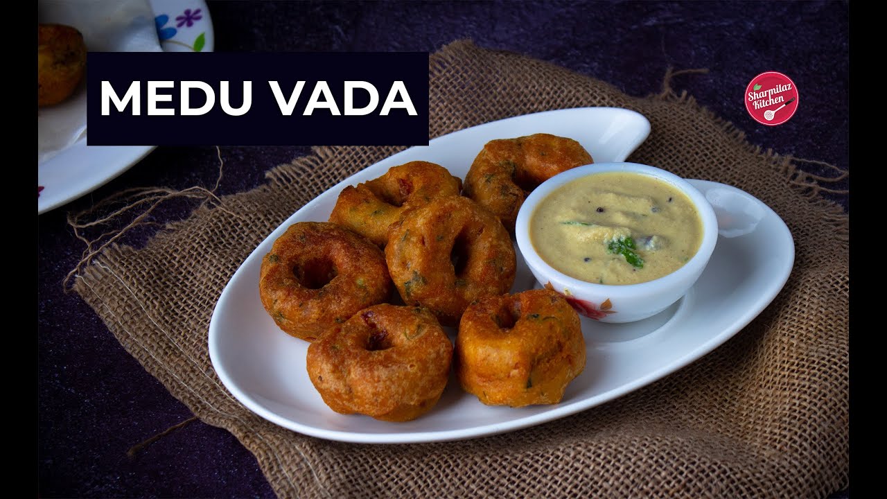 100% Crispy Medu vada Recipe | How To Make Madu Vada | South Indian ...