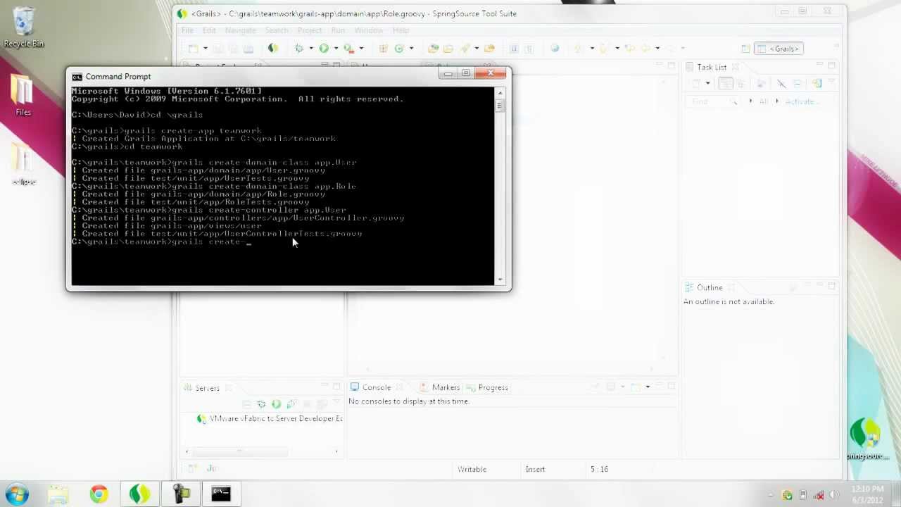 How To Create You First Grails Web Application Youtube