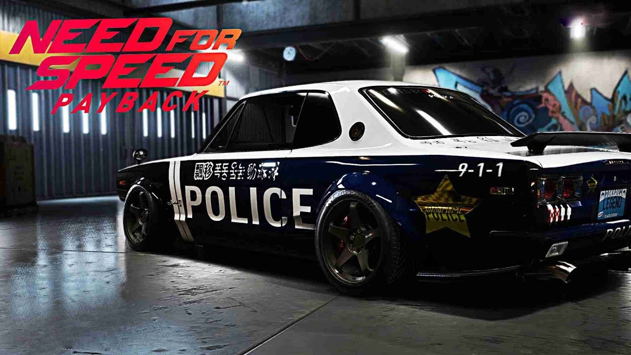 Need For Speed Payback 2000 GT-R Cop Car Livery - YouTube