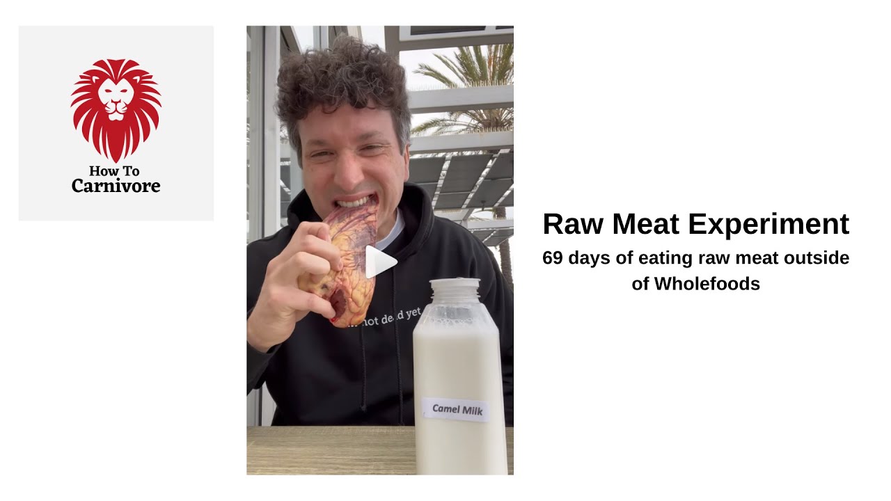 Raw Meat Experiment - Eating raw meat for 69 days - YouTube