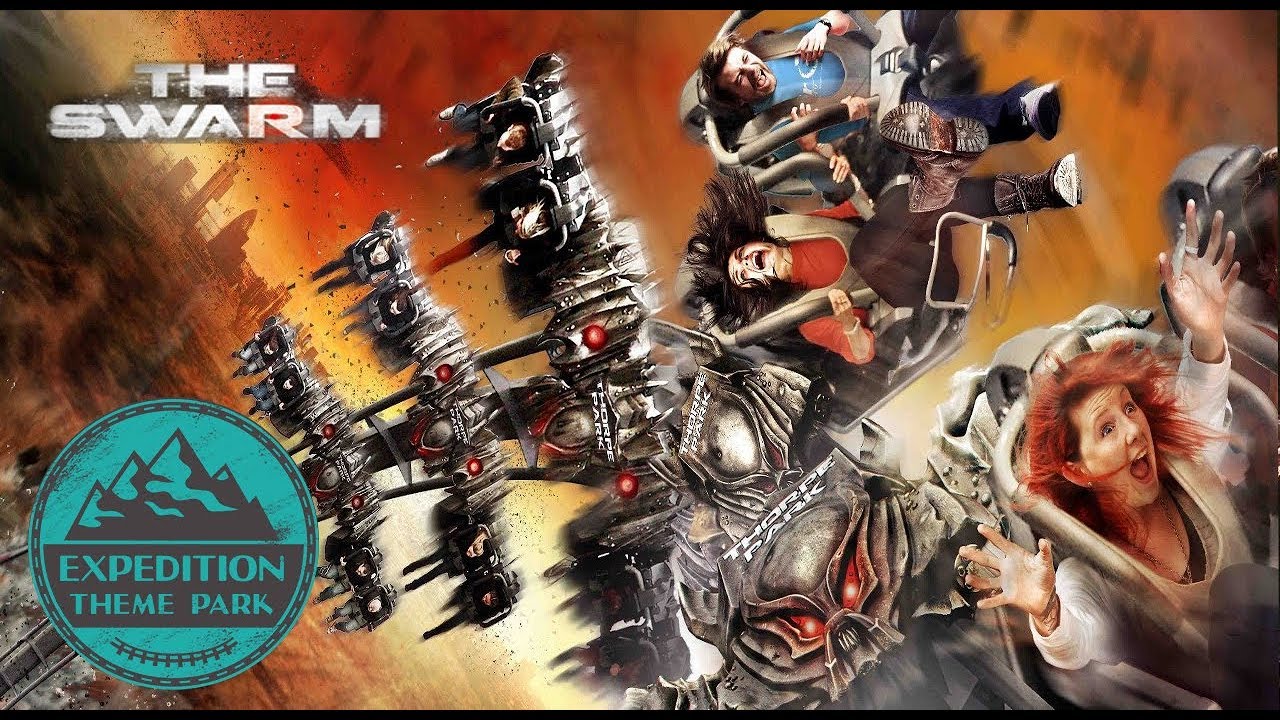 The History of The Swarm - Thorpe Park | Expedition Theme Park - YouTube