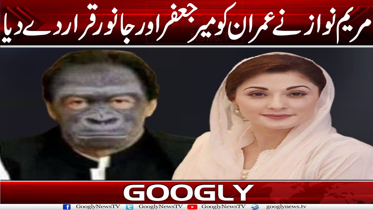 Maryam Nawaz Nai Imran Khan Ko Mir Jaffer Aur Janwar Qarar Dai Diya ...