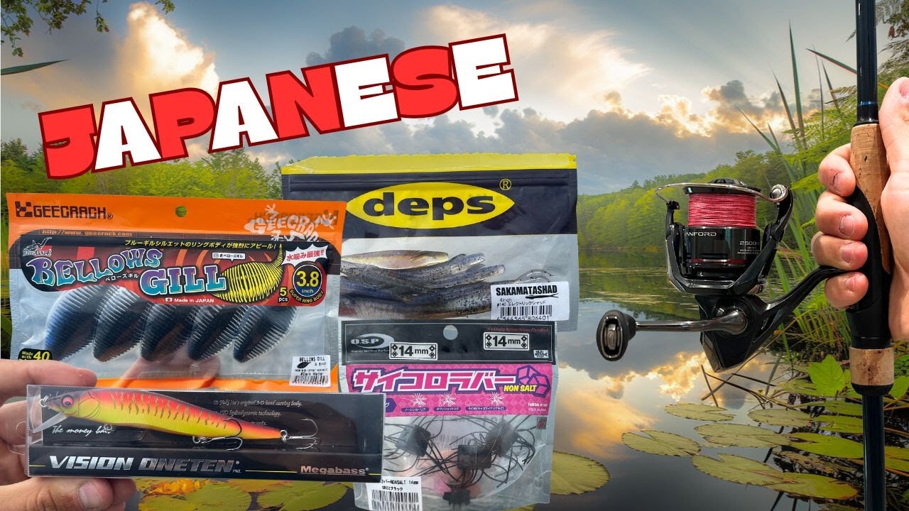 I Went Fishing With VIRAL JAPANESE Baits! (Must Try!!) - YouTube
