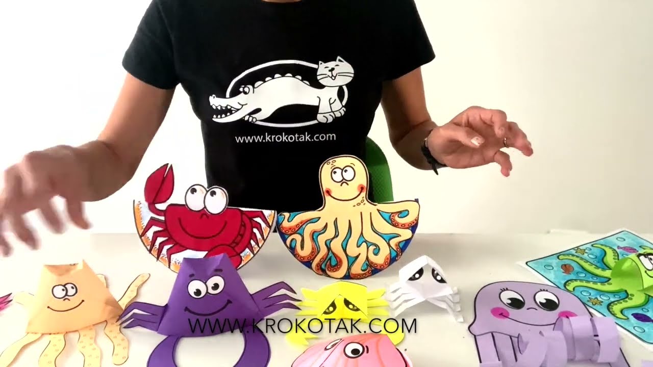 Sea creatures - YouTube