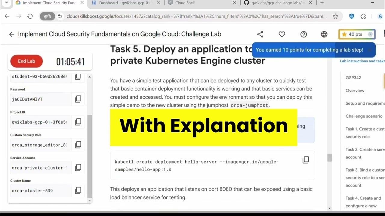 Implement Cloud Security Fundamentals on Google Cloud: Challenge Lab | GCP Lab with Explanation ...