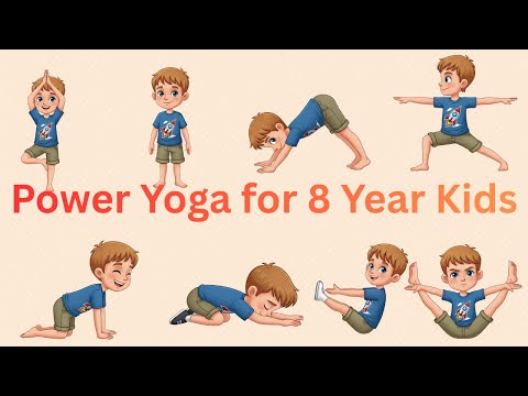 Easy Yoga For Little Boys and Girls | Strength Yoga Poses | Yoga By LIlly