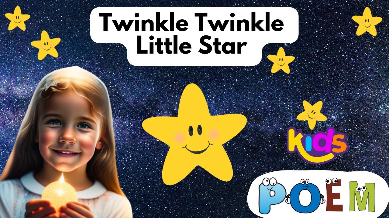 Twinkle Twinkle Little Star Kids Poem | kids Learning | Games | Cartoon ...