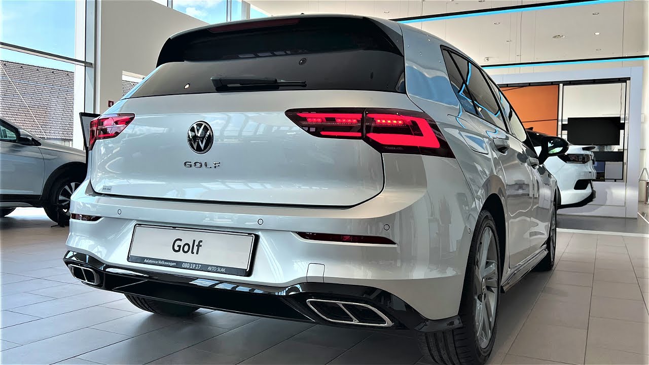 New Volkswagen Golf R-Line 2023 - Visual review - YouTube