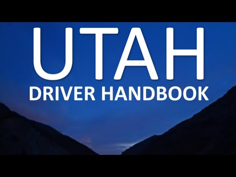 Utah Drivers Handbook 2023-2024. Section 5: Before You Drive. - YouTube