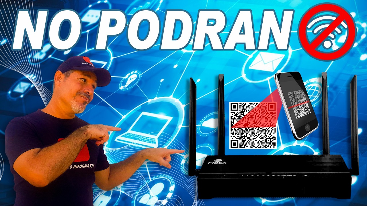Dile adiós al código QR: Protege tu router FIBEX AX1800 (ANTIESCANEO ...
