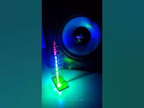 DIY Music Reactive RGB Light🤩 | how to make music led | #shorts # ...
