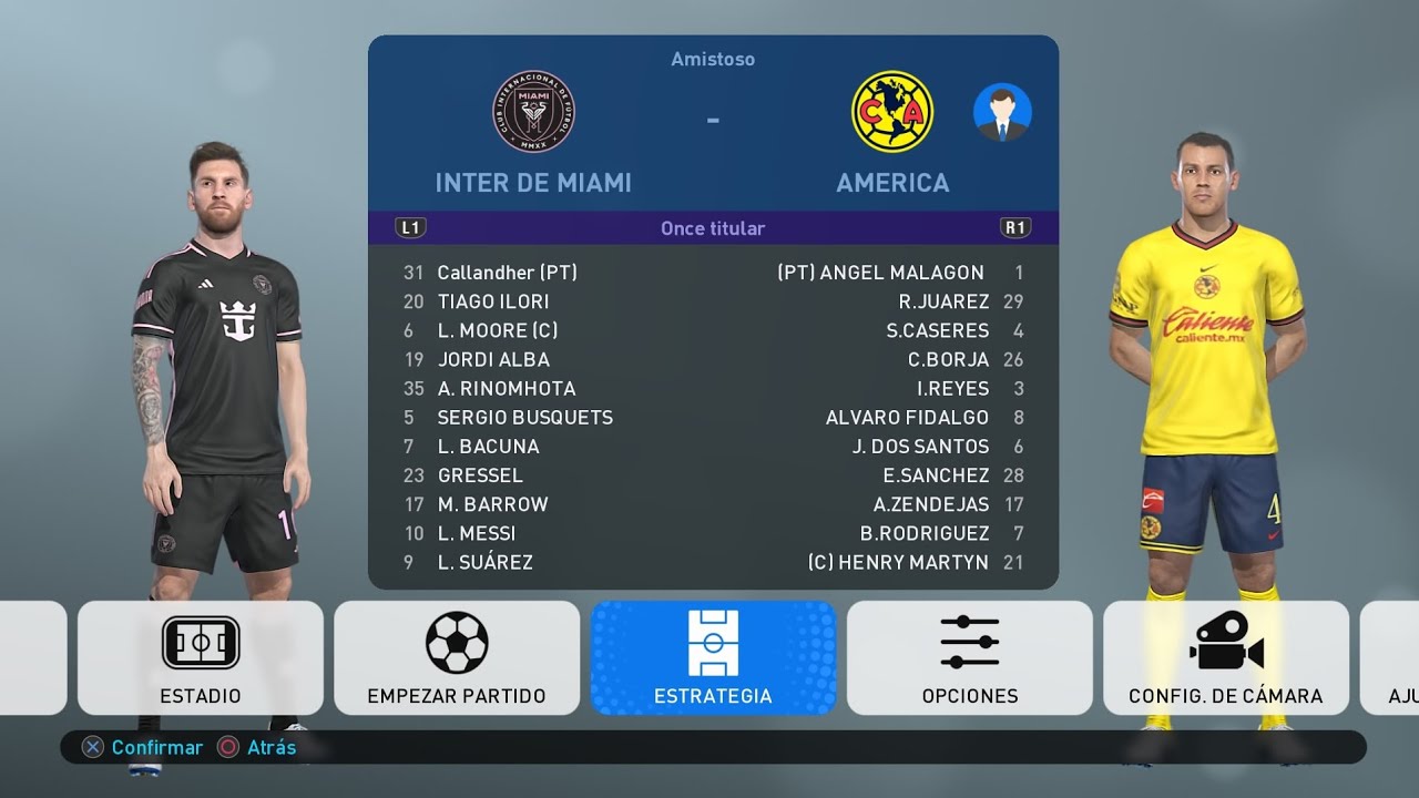 INTER DE MIAMI VS AMERICA AMISTOSO INTERNACIONAL - YouTube