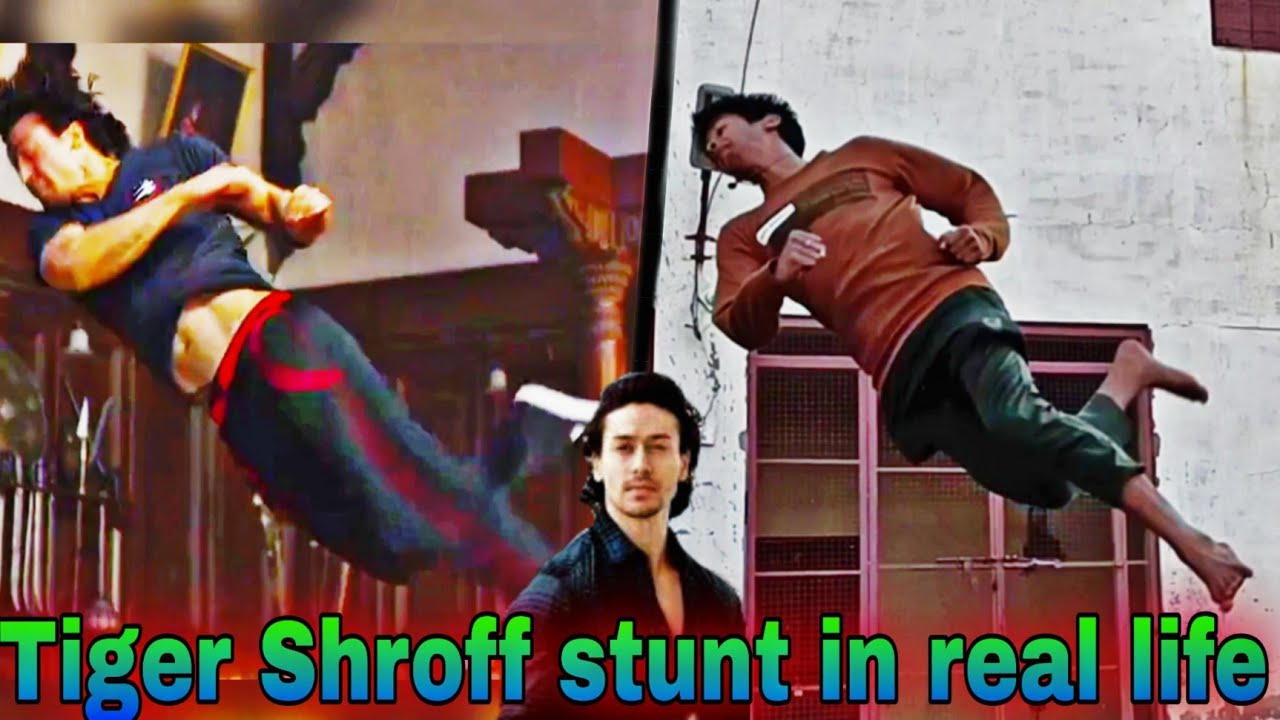 Tiger shroff stunt in real life 😳 | Baaghi | Rishi soni - YouTube