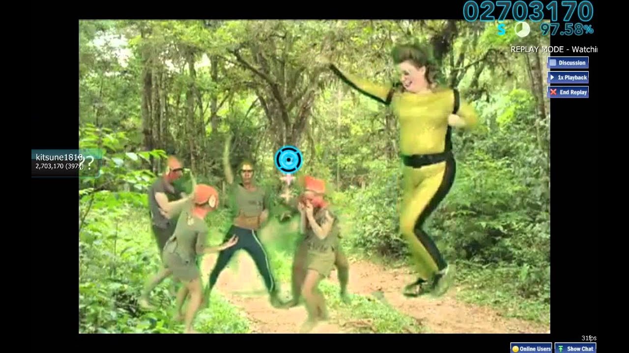 Osu! Leslie Hall - Tight Pants / Body Rolls [Insane] - YouTube