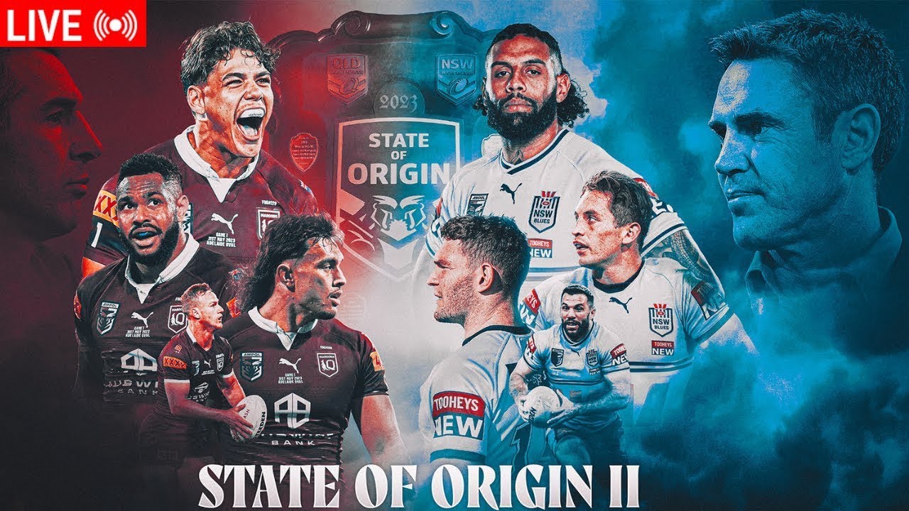 (( LIVE )) Ampol State of Origin 2024 Live Stream | NSW Blues Vs QLD ...