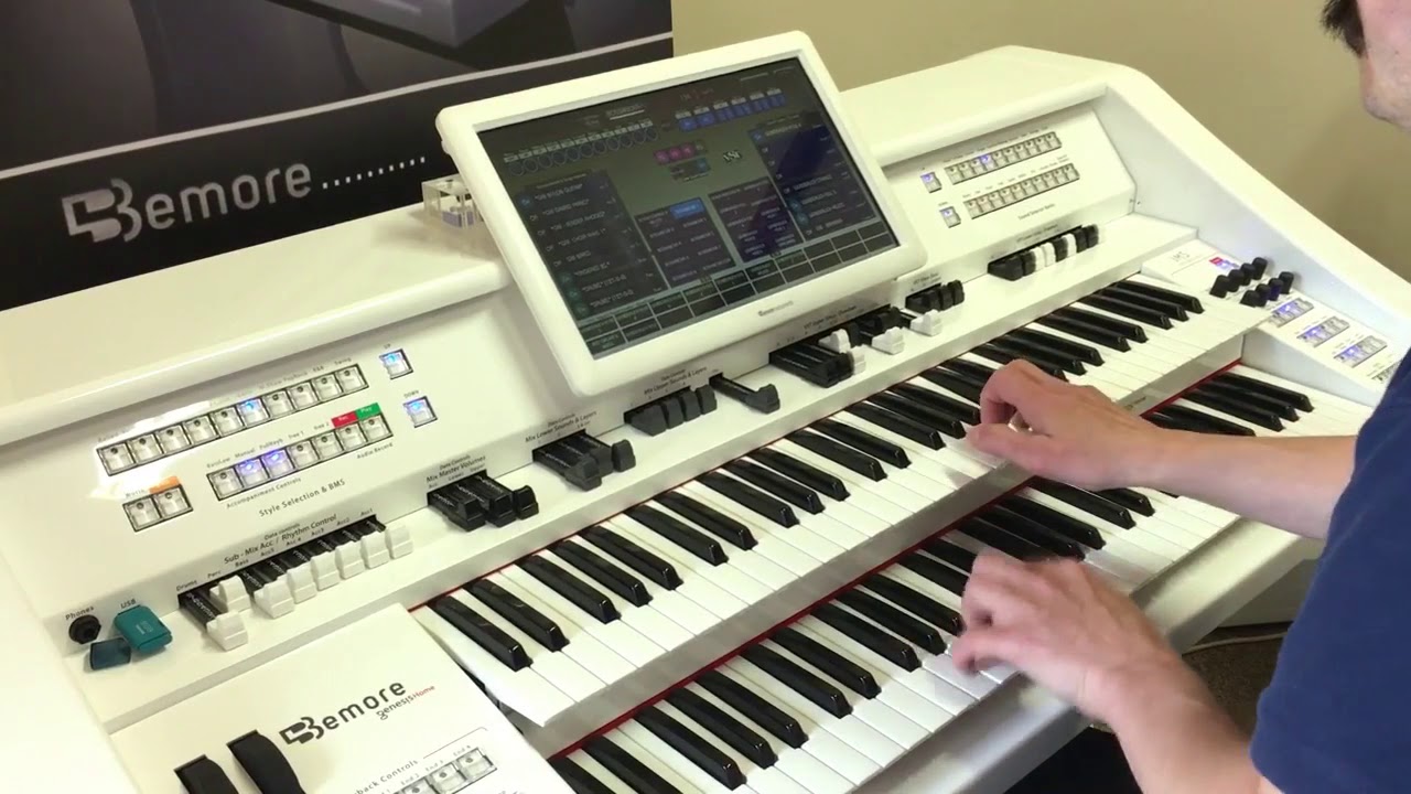 Organaut Tries Out the New Bemore Genesis Organ - YouTube