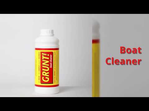 ALFAKEM: GRUNT! Boat Cleaner__it takes out all yellowing from gelcoat ...