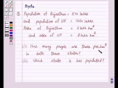 Example: Compare Population Density - YouTube