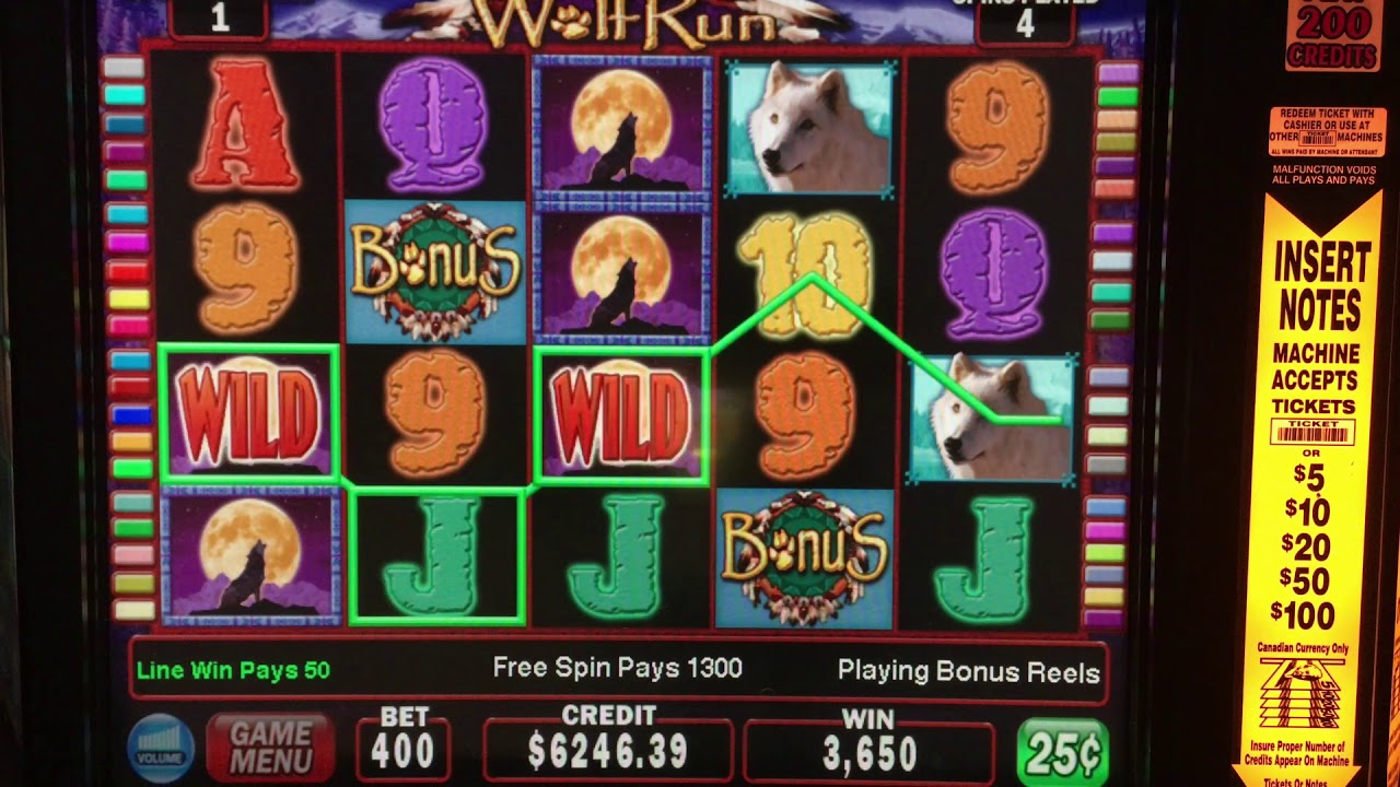 Wolf Run Slot Play - Jackpot IGT Wolf Run - YouTube