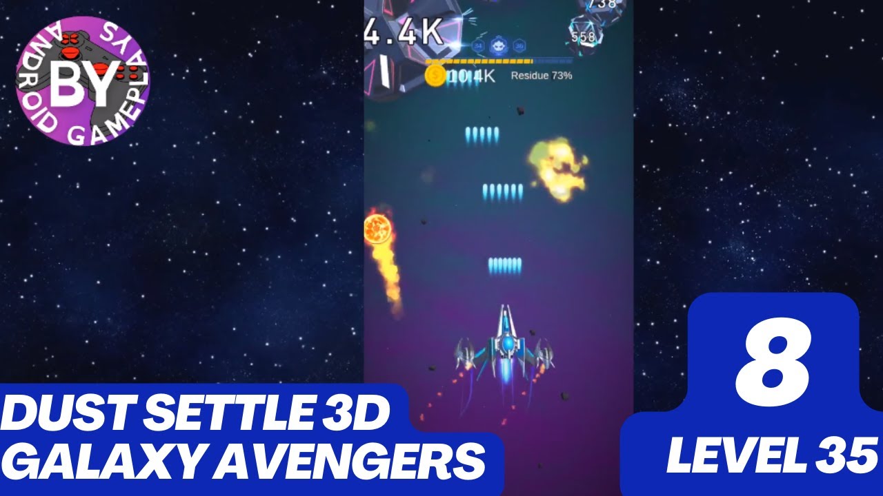 Dust Settle 3D - GalaxyAvengers | Walkthrough Level 35 | Android ...