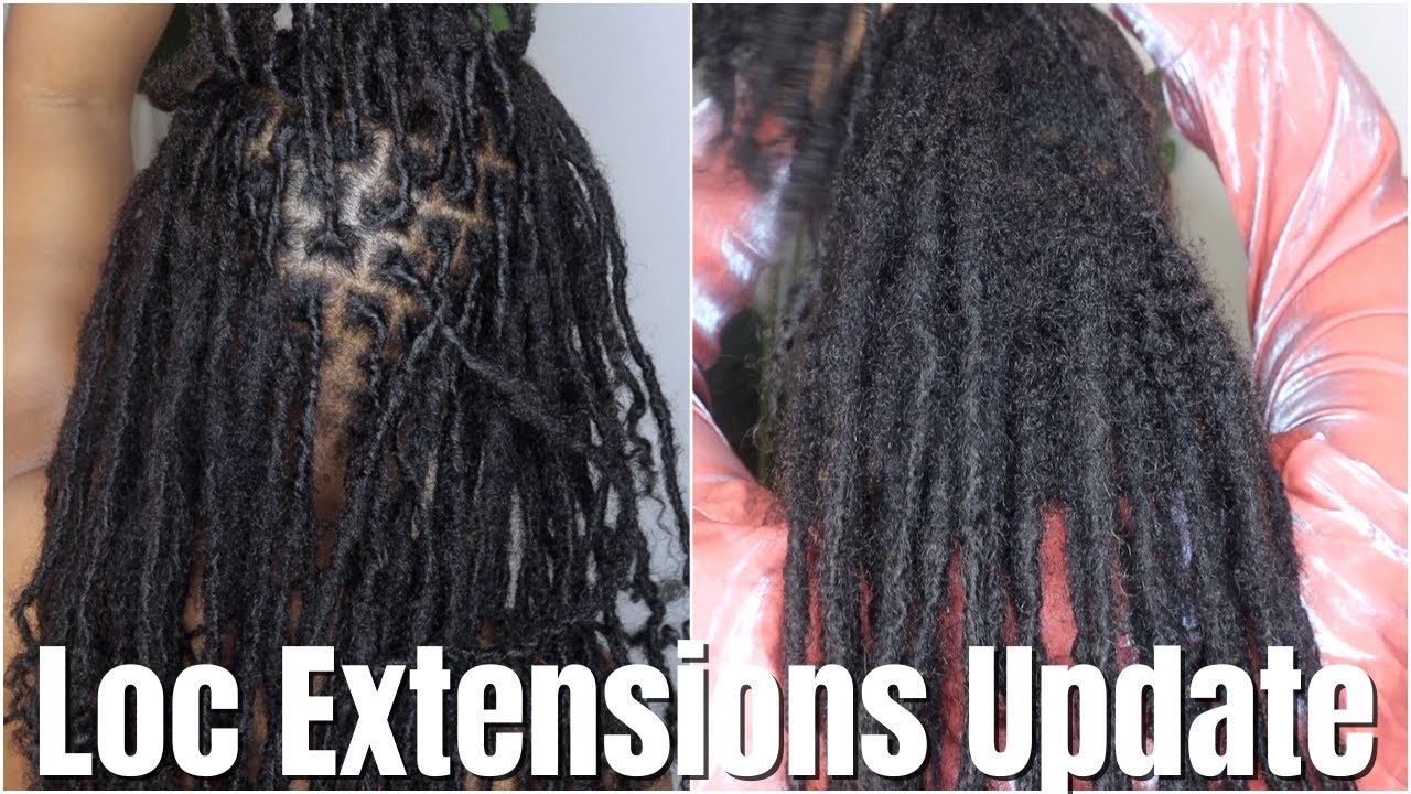 Loc Extensions :: 1 Month Update :: 2nd Loc Journey - YouTube