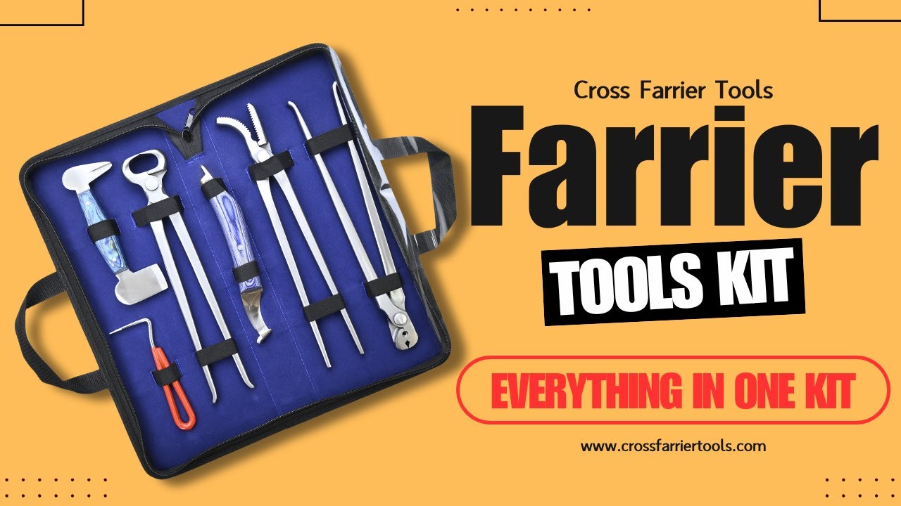 Complete Farrier Tool Kit Review | Durable & Portable Hoof Care ...