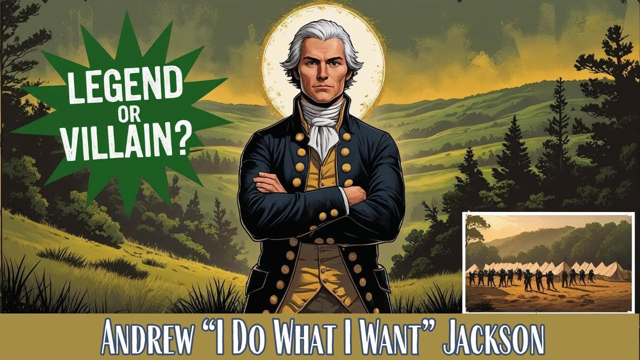 Andrew Jackson Part I: How to Build a Legend in Six Easy Steps - YouTube