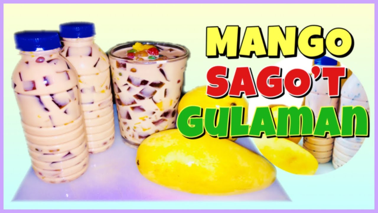 MANGO SAGO’T GULAMAN | How to make Mango Jelly♥️ - YouTube
