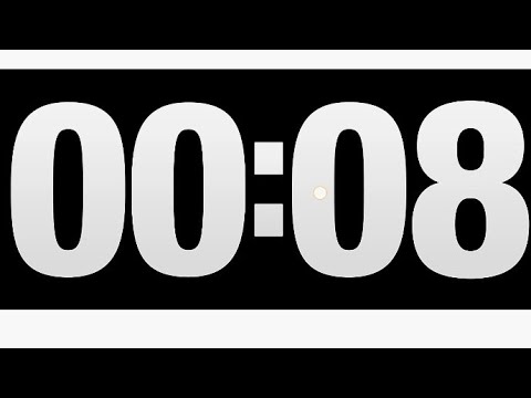8 second timer - YouTube