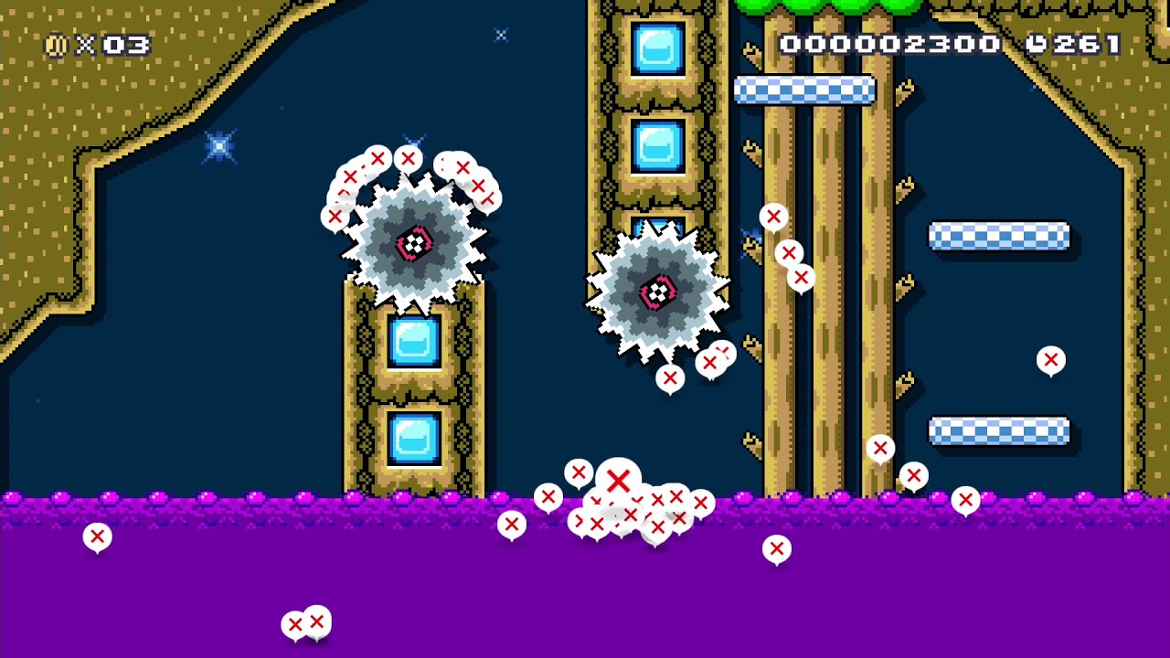 Surprise Poison Platforming by sijobe 🍄 Super Mario Maker 2 #ahe 😶 No ...