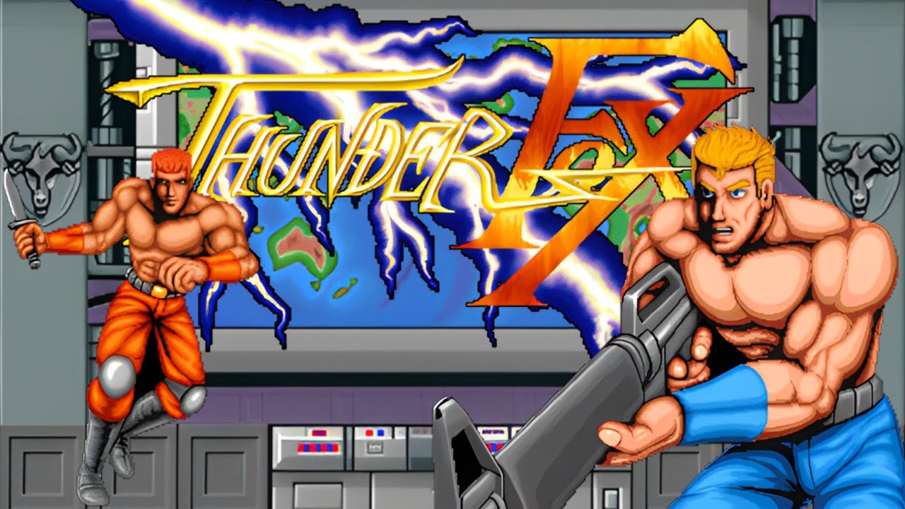 Thunder Fox (Arcade) サンダーフォックス - YouTube