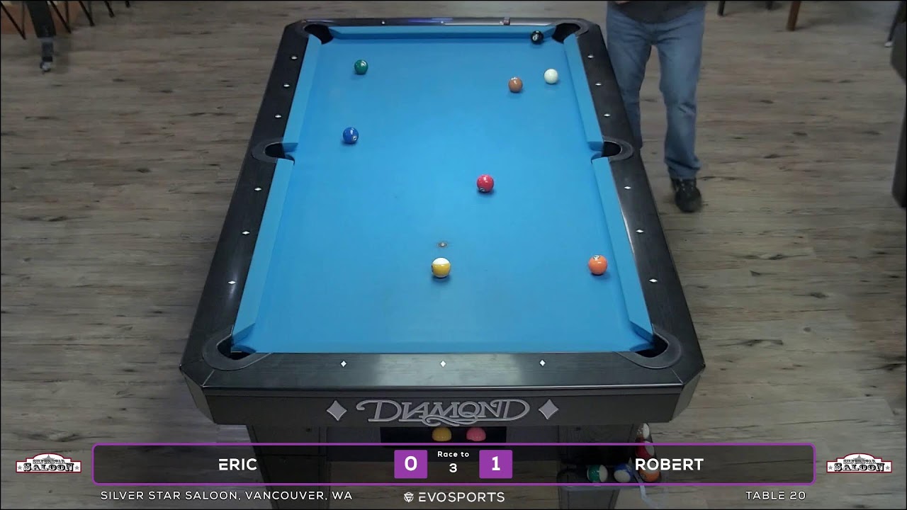 ERIC vs ROBERT - SILVER STAR SALOON - TABLE 20 | EvoSports - YouTube