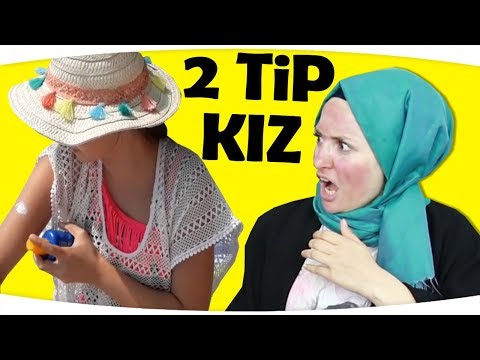 Yazın Görülen Kız Tipleri ( PARODİ ) , Fenomen Tv - 2 TİP KIZ , 2 Types of Girls