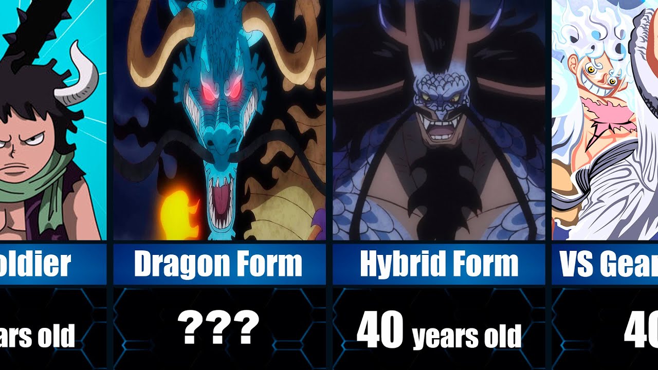 Kaidou Over the Years: A Deep Dive into His Evolution in One Piece ...