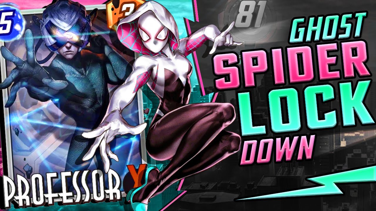 NASTY! This *NEW* Ghost Spider LOCKDOWN deck is SNEAKY GOOD! //Marvel ...