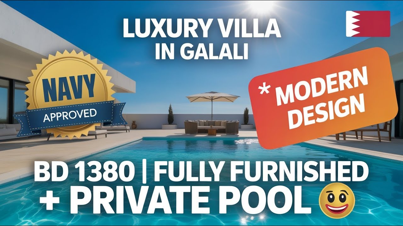 Luxury Modern Villa in Galali | Fully Furnished | Private Pool | Navy ...