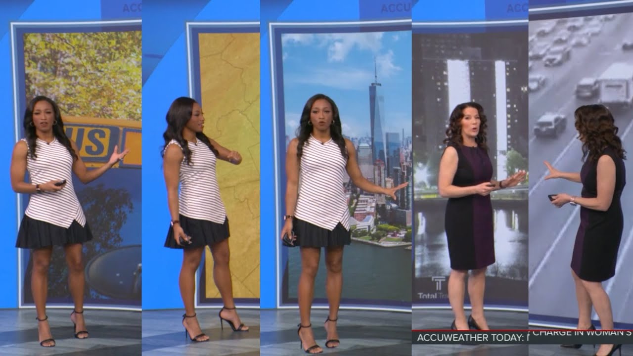 Brittany Bell and Heather O'Rourke for ABC7 News with the Weather ...