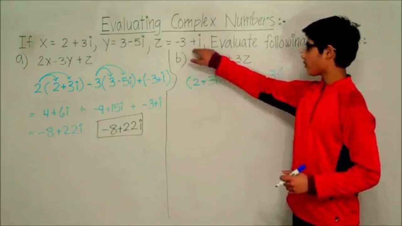 Evaluating Complex Numbers - YouTube