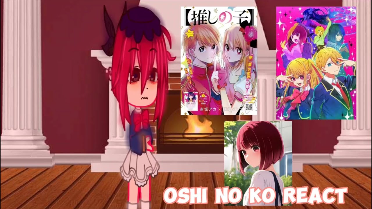 Aqua Kana and Ruby React to themselves | Oshi no ko | Gacha club ...