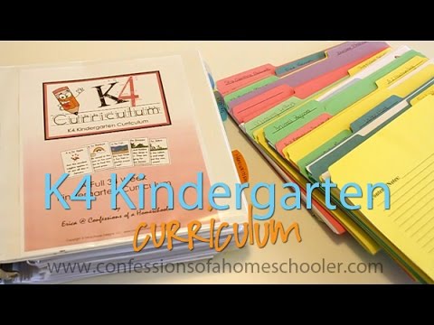 K4/5 Kindergarten Curriculum Review - YouTube