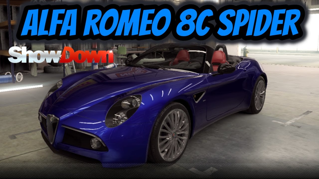 CSR2 | Alfa Romeo 8C Spider | Showdown Tune | Manual Launch 10.29x sec ...